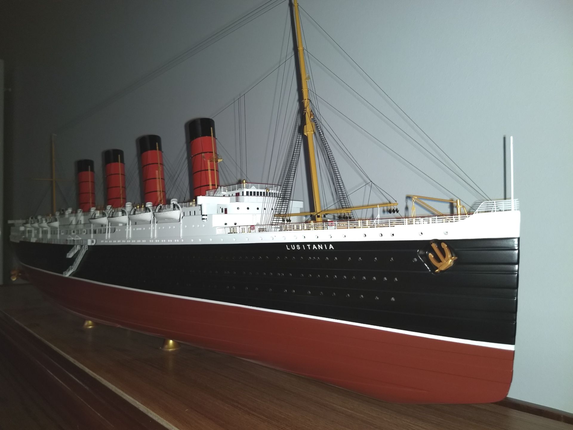 RMS Lusitania (1:200) | Ocean Liners